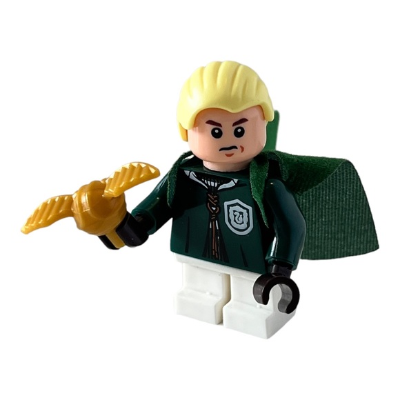 WM Blocks | Toys | Harry Potter Draco Malfoy Quidditch Uniform Broom ...